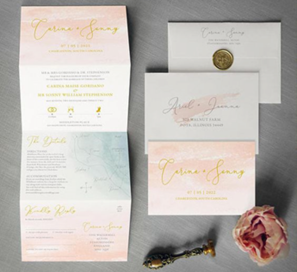 8 Ide Desain Undangan Pernikahan Elegan dan Penuh Kesan - Wedding Market