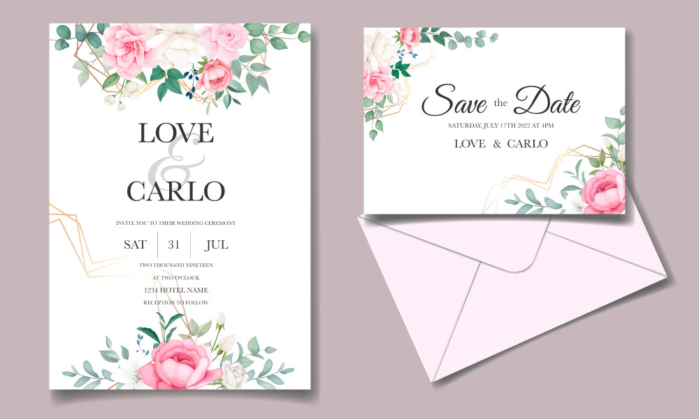 3 Unsur Penting dalam Pemilihan Background Undangan Pernikahan Elegan ...