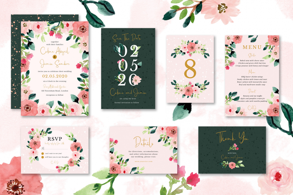 6 Template Undangan Pernikahan yang Bisa Kamu Pilih - Wedding Market