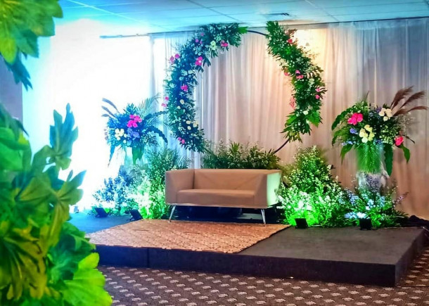 Wedding Function Hall package For 200 Pax at Hotel PSW Antasari ...